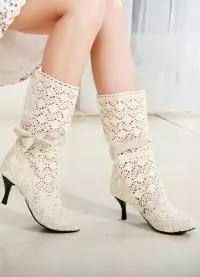 Boots putih kanggo wedding4