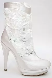 Botas de boda blancas 2