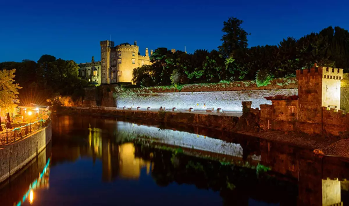 Kilkenny am Abend