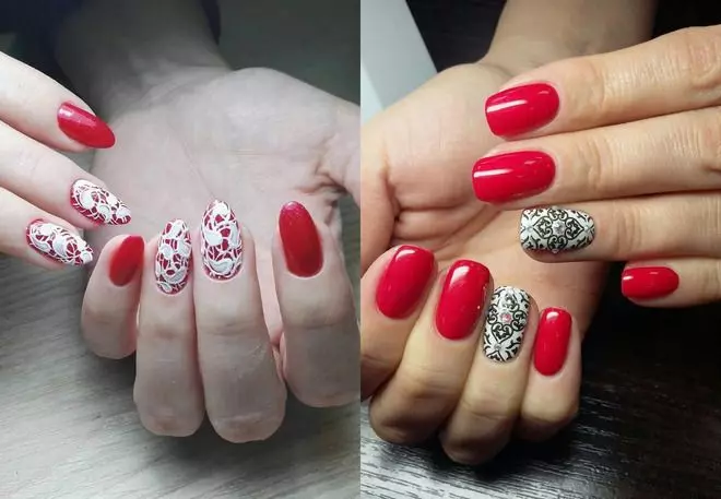 Kab tshoob manicure rau tus nkauj nyab - rau luv, ntev, square, ntse thiab almond ntsia hlau 4091_21