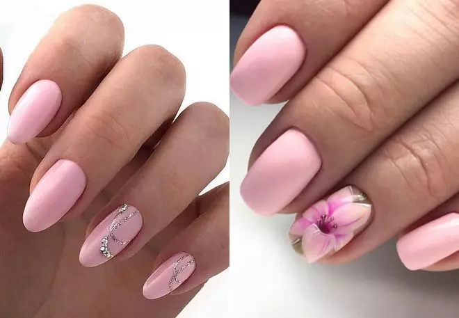 Kab tshoob manicure rau tus nkauj nyab - rau luv, ntev, square, ntse thiab almond ntsia hlau 4091_30