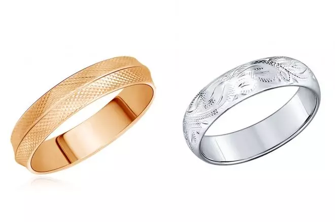 Wedding Rings - what differ from the wedding, which should be according to the rules, gold, silver, platinum, with prayer, engraving 4095_14