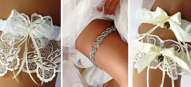 நீங்கள் மணமகள் ஒரு garter வேண்டும் மற்றும் எந்த கால் அணிய எந்த கால் வேண்டும் - பாரம்பரியம்