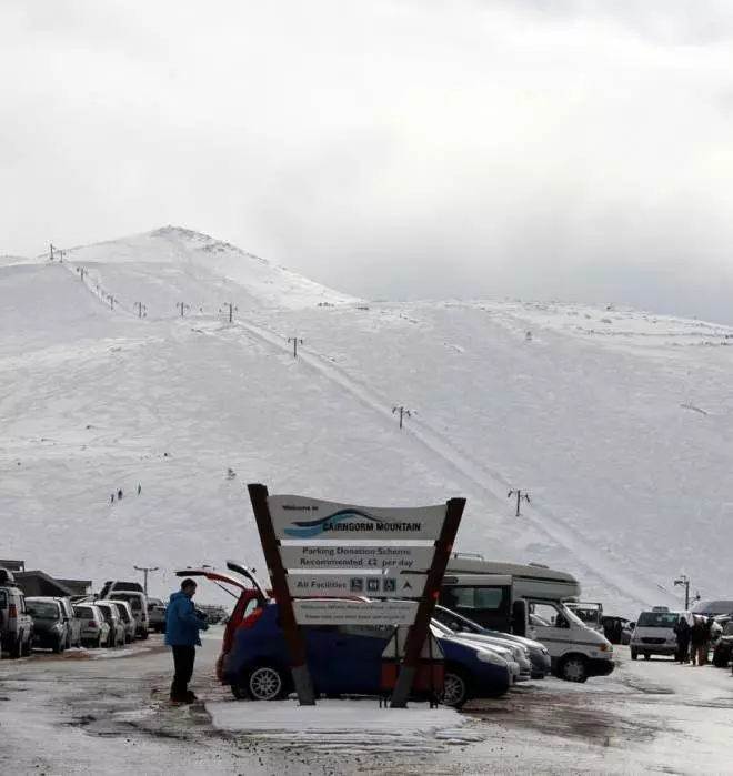 Mountainiyayê Cairngorm.