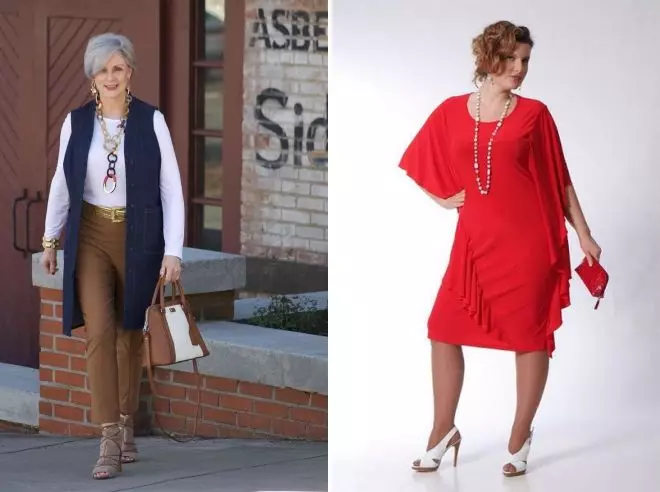 Fashion for Full Women 50 Years - Street, Sports, Bocho Style, Dresses, Blouses, Jeans, Pants 4125_28