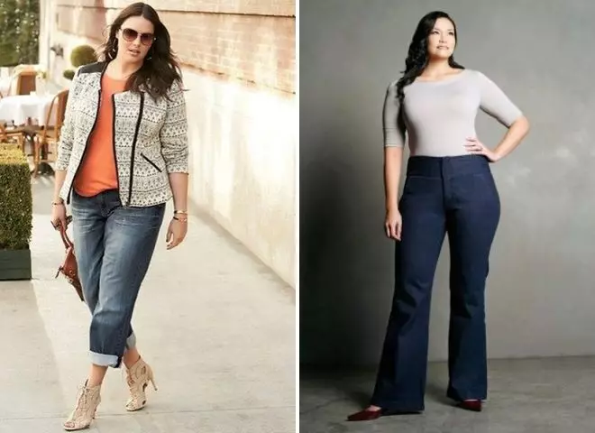 O que usar jeans largos - imagens com o topo, blusa, crucial, donas e saltos 4136_6