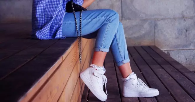 Trendy Jeans Sneakers - Yadda za a saya da aka siya, Doried, Sports, Mama, Haɗe, Katin