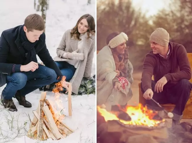 Winter fotosessie in het bos - familie, voor twee, met een kind, bruiloft, winter sprookje, sneeuwkoningin, in jurk, met een bot, bloemen 4186_22