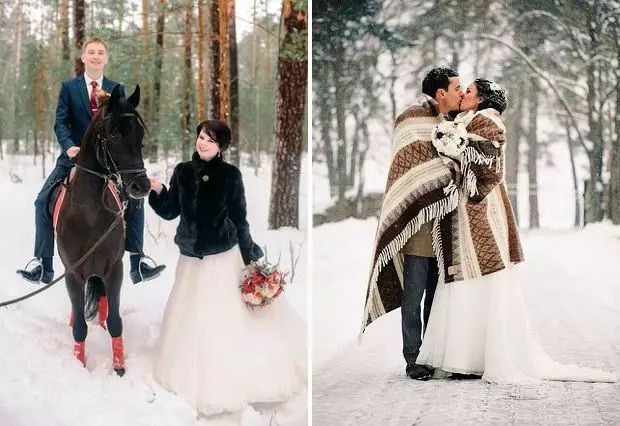 Session photo de mariage d'hiver20