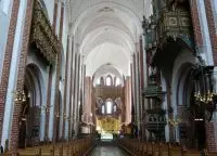 Interior de la catedral.