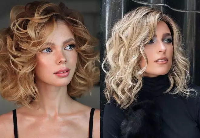 ზრუნვა გარეშე bangs წითელი, brunettes, blondes ერთად curly და თხელი თმა 4212_35