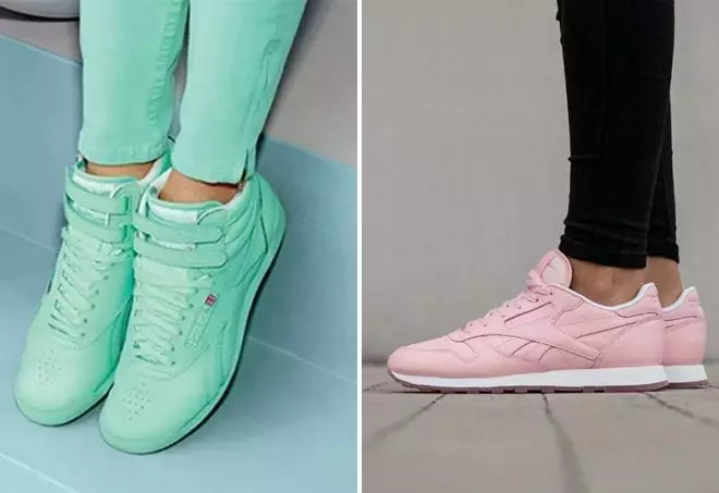 Sneakerên çerm ên jinan ên FASHIAL - adidas, nike û ribok, havîn û zivistan, spî, sor û qehweyî 422244_25