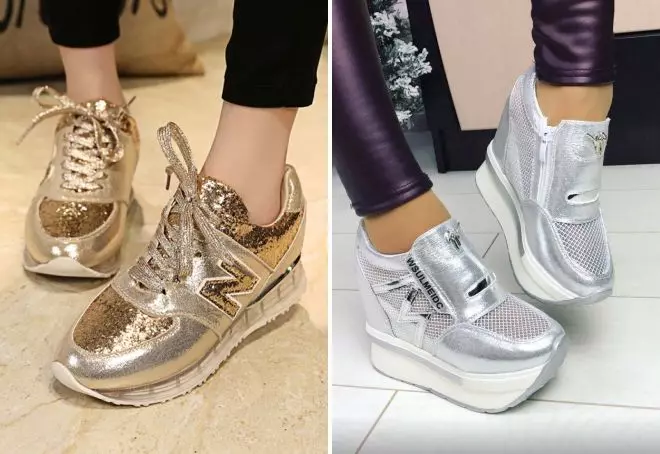 Sneakerên çerm ên jinan ên FASHIAL - adidas, nike û ribok, havîn û zivistan, spî, sor û qehweyî 422244_8