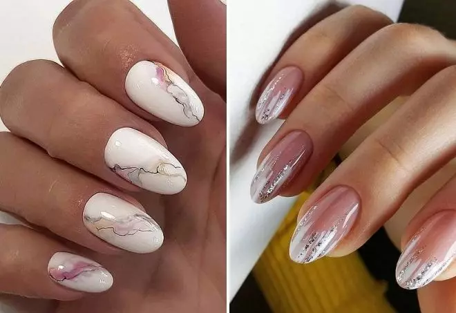 Manicure Guga Quruxda badan - Fikradaha waqti dheer, oo gaagaaban, labajibbaarane iyo musmaarro udgoon 4222_19