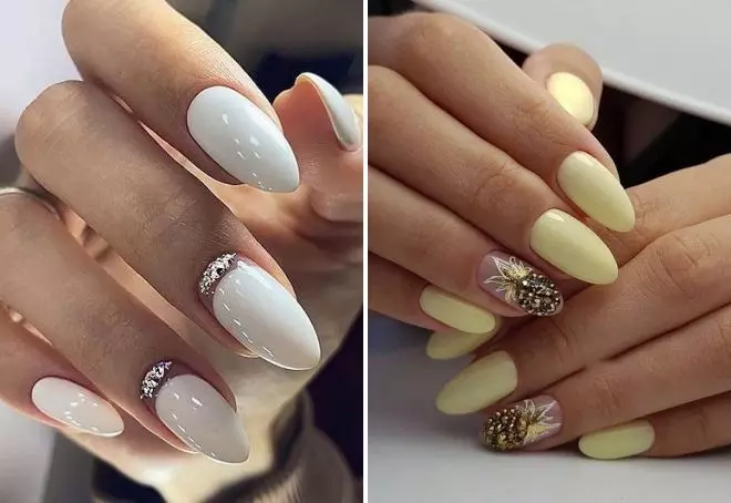 Manicure Guga Quruxda badan - Fikradaha waqti dheer, oo gaagaaban, labajibbaarane iyo musmaarro udgoon 4222_31