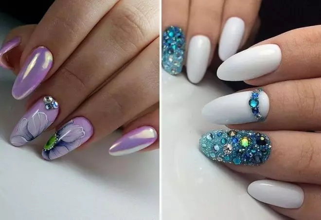 Manicure Guga Quruxda badan - Fikradaha waqti dheer, oo gaagaaban, labajibbaarane iyo musmaarro udgoon 4222_33