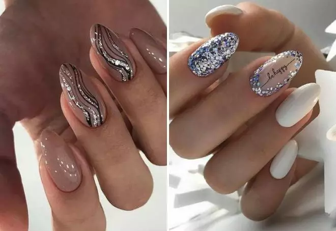 Manicure Guga Quruxda badan - Fikradaha waqti dheer, oo gaagaaban, labajibbaarane iyo musmaarro udgoon 4222_34