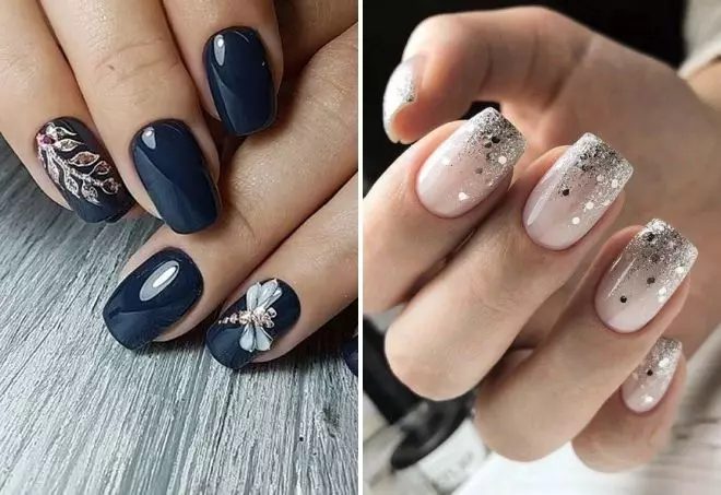 Manicure Guga Quruxda badan - Fikradaha waqti dheer, oo gaagaaban, labajibbaarane iyo musmaarro udgoon 4222_35