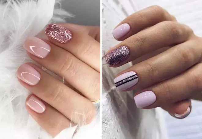 Manicure Guga Quruxda badan - Fikradaha waqti dheer, oo gaagaaban, labajibbaarane iyo musmaarro udgoon 4222_36