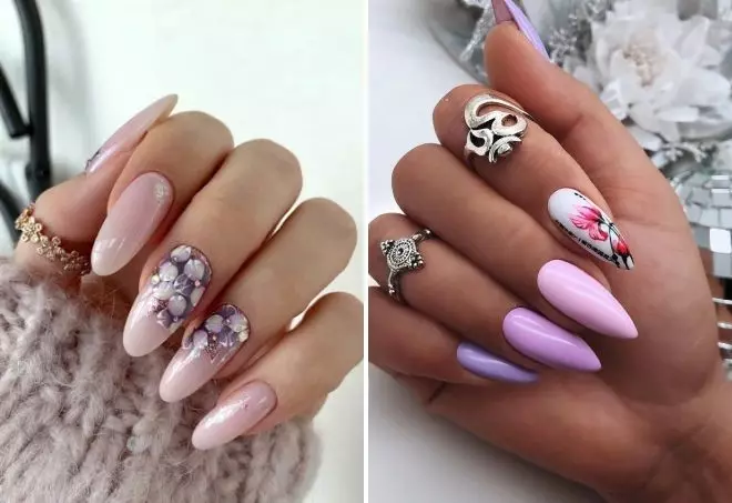 Manicure Guga Quruxda badan - Fikradaha waqti dheer, oo gaagaaban, labajibbaarane iyo musmaarro udgoon 4222_4