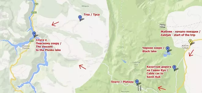 Mapa tras