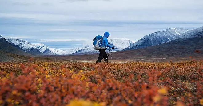 Trekking in Sweden