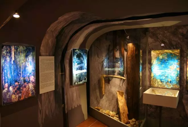 Interior yang luar biasa dari muzium