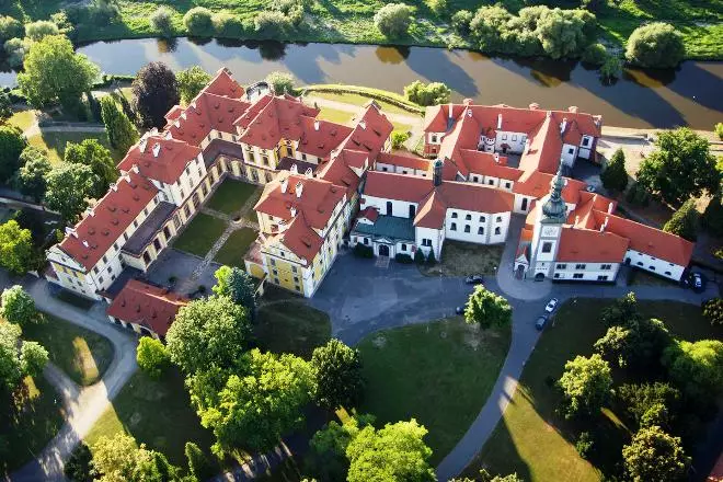 Panorama Zbraslavsky Castle.