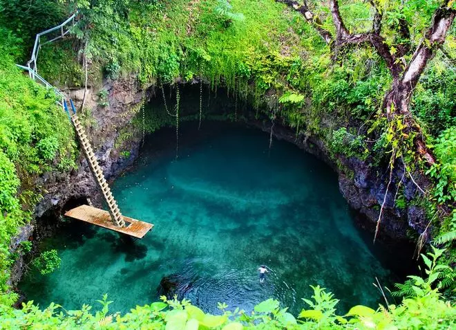 Lake Duda a Dominica Republic