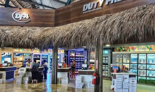 Zona lliure d'impostos a l'aeroport de Punta Cana