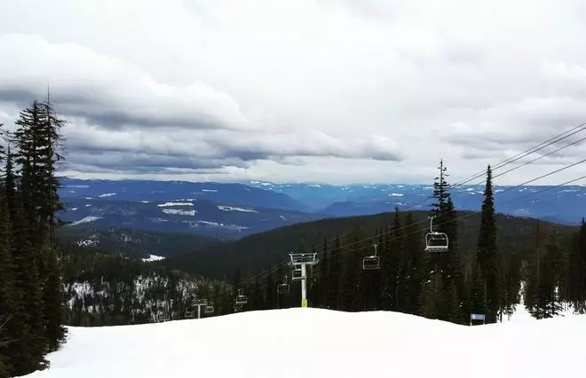 Пад'ёмнікі на курорце Сільвер Стар