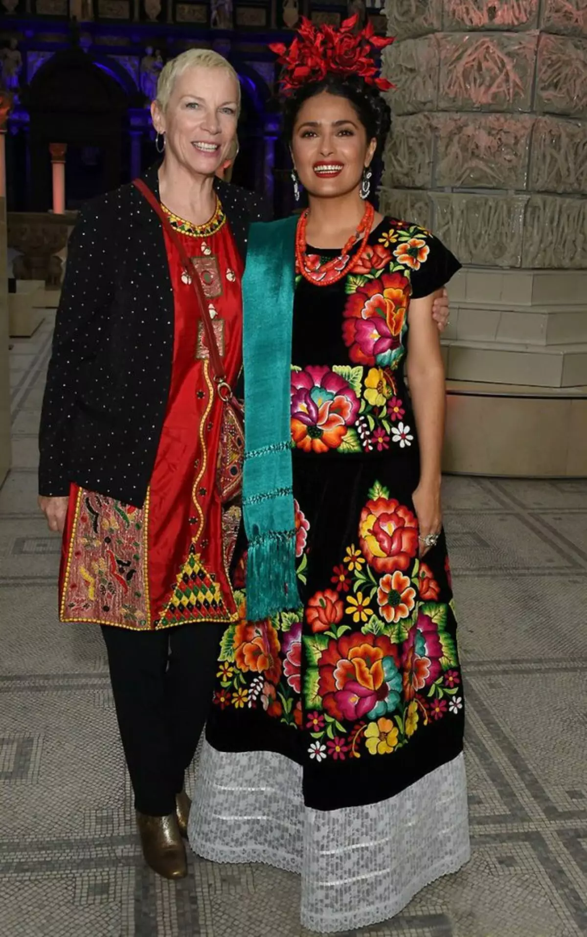 Annie Lennox e Salma Hayek