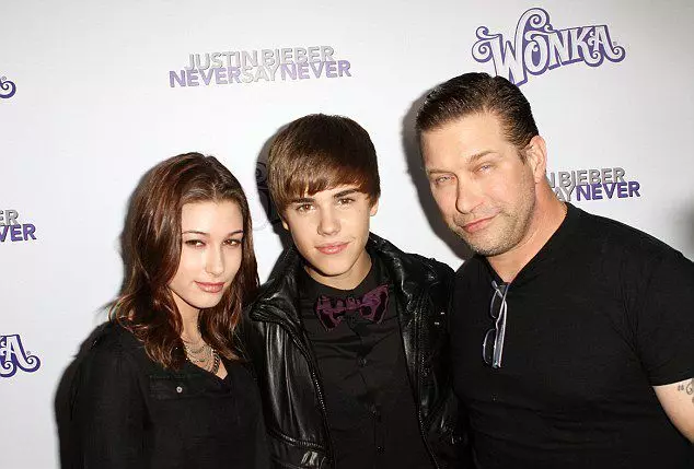 Justin Bieber, Haley Baldwin and Stephen Baldwin