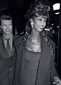 ወጣት ዳዊት Bowie እና የኢማን