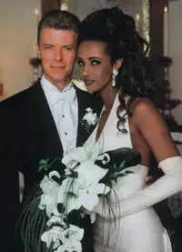 Ezkontza David Bowie eta Iman