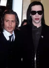 Marilyn Manson og Johnny Depp gamle venner