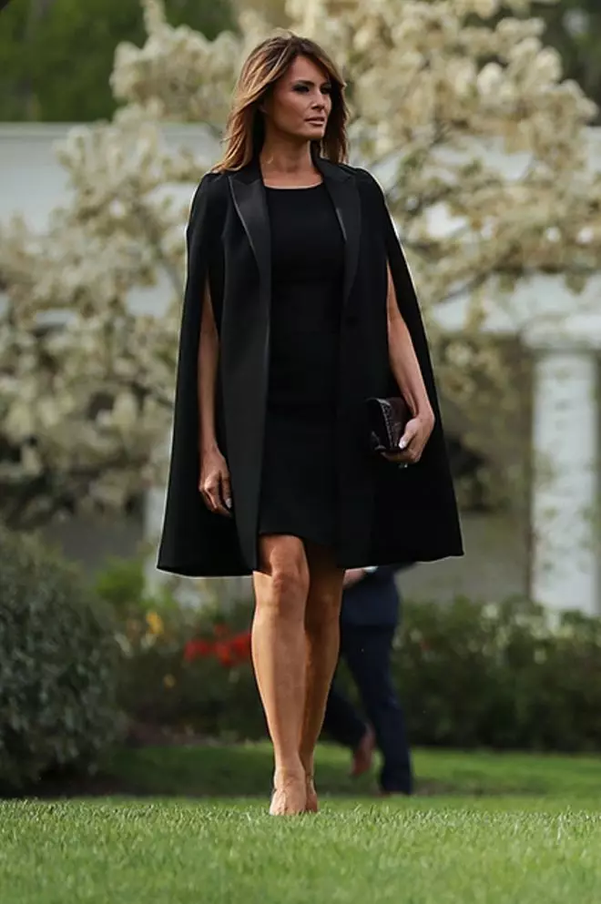 Melania Trump.