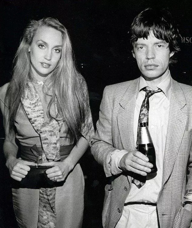 Jerry Hall i Mick Jagger