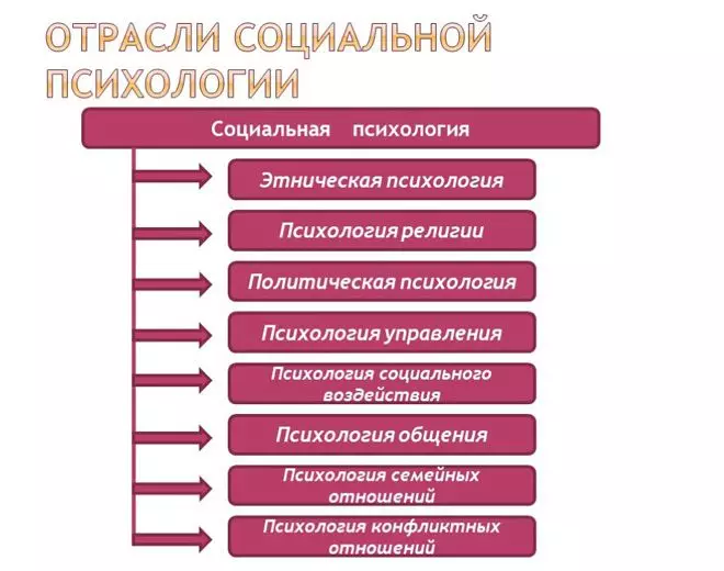 Sociální psychologie - funkce, metody, průmyslová odvětví, problémy, užitečná literatura na téma 4766_8