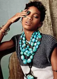 Willow Smith ni titu fọto fun iwe irohin iwe cr njagun