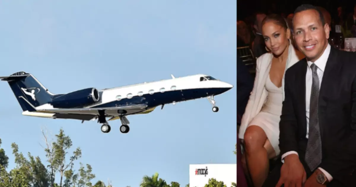 Alex Rodriguez osti uuden ilma-aluksen Jennifer Lopezille ja lapsille