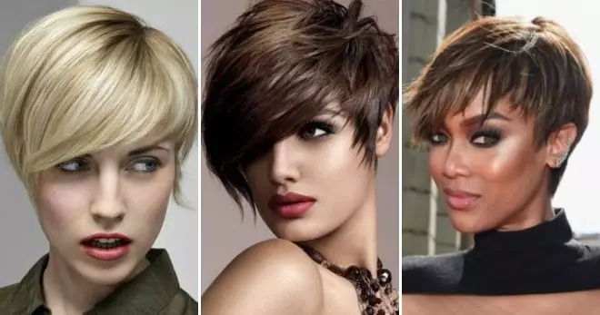 ایک توسیع بنگ - دو طرفوں، oblique، ٹھوس، براہ راست، راؤنڈ، جو جاتا ہے، hairstyles، haircuts 49004_7