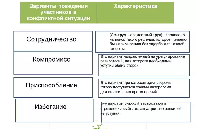 Интерперааль конфликт - үзенчәлекләр, этаплар, конфликт тәртибе, чишелешләр 4902_6