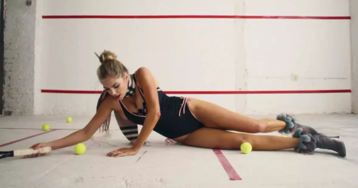 Sexy, mas não desportivo: Kate Uptton estrelou para revista de amor