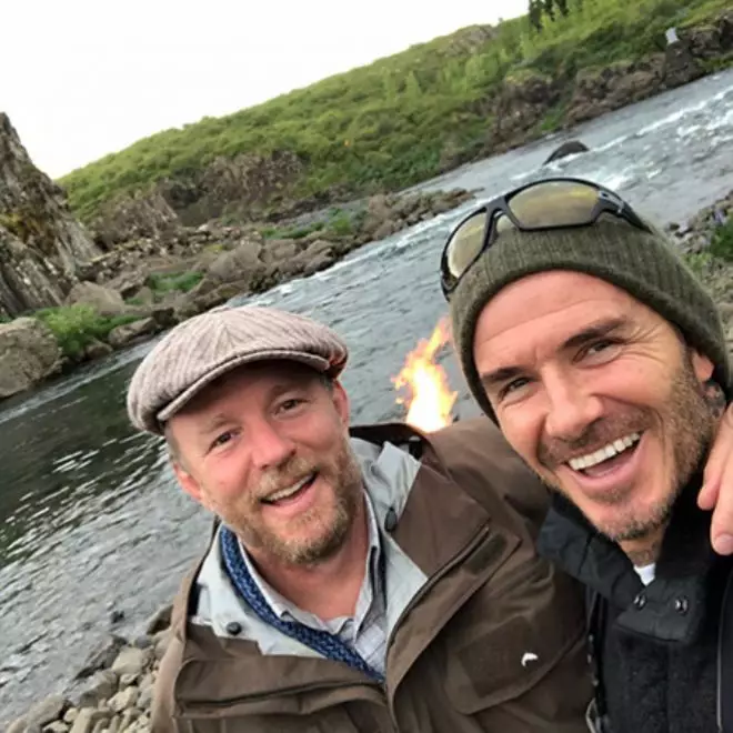 David Beckham i Guy Ritchie