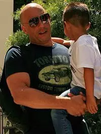 Vin Diesel med søn