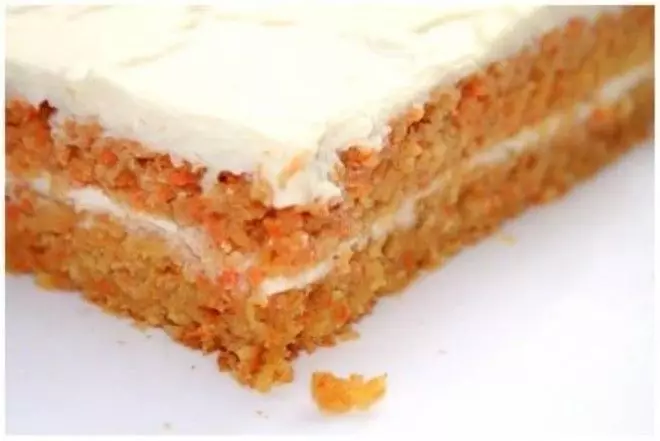 Gâteau de carotte de régime