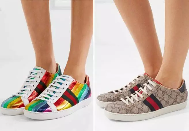 Módní tenisky - pro ženy, dívky, bílá, černá, vysoká, bez šněrování, pro léto, platforma, tlustý podešev, adidas, nike, gucci, dodávky 51048_35