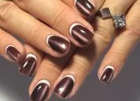 Manicure Cat eye55.