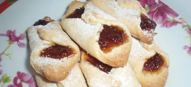 Shortbread sa margarin na may jam - recipe